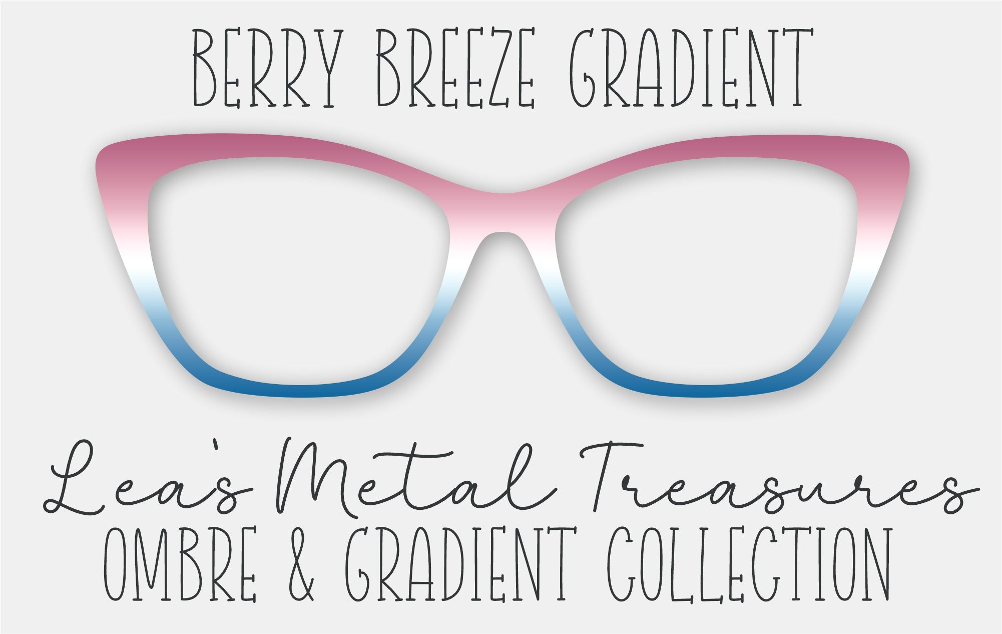 Berry Breeze Gradient Eyewear Frame Toppers – Twinkle Twinkle Tees