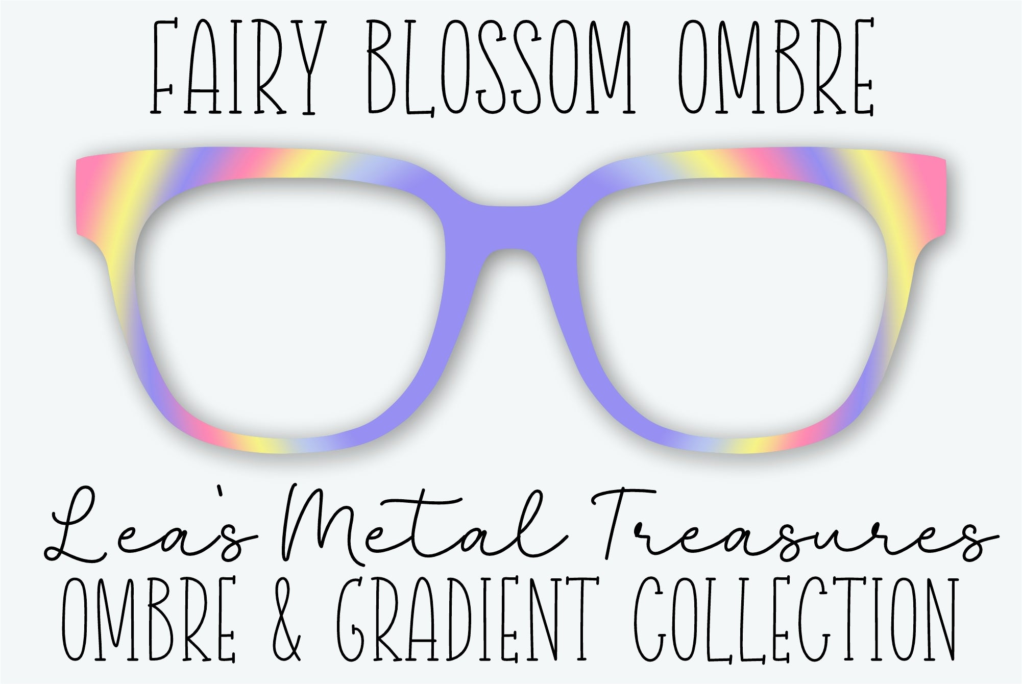 Fairy Blossom Ombre Eyewear Frame Toppers – Twinkle Twinkle Tees