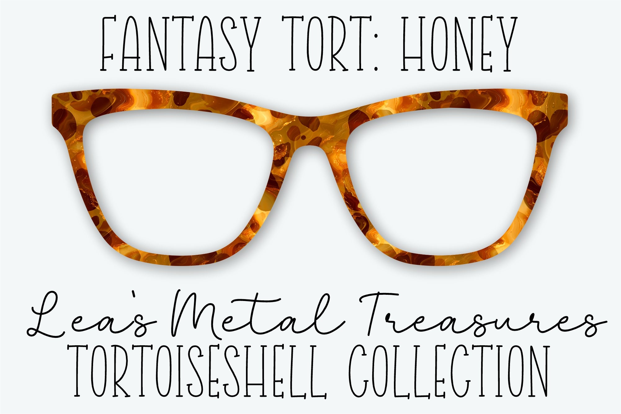 Fantasy Tort Honey Eyewear Frame Toppers – Twinkle Twinkle Tees