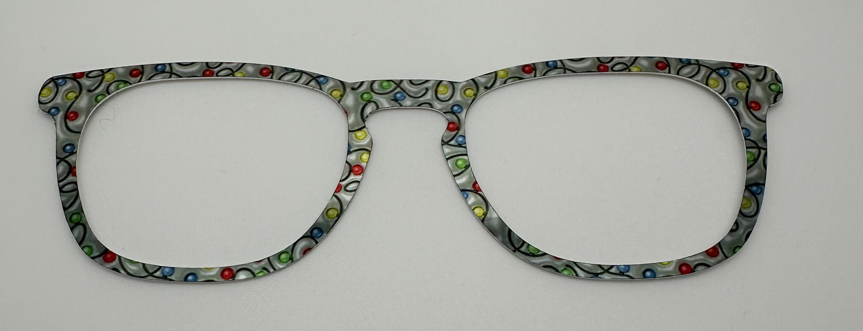 READY TO SHIP Timmy Puffy Christmas Lights on Mirror Silver Topper ...