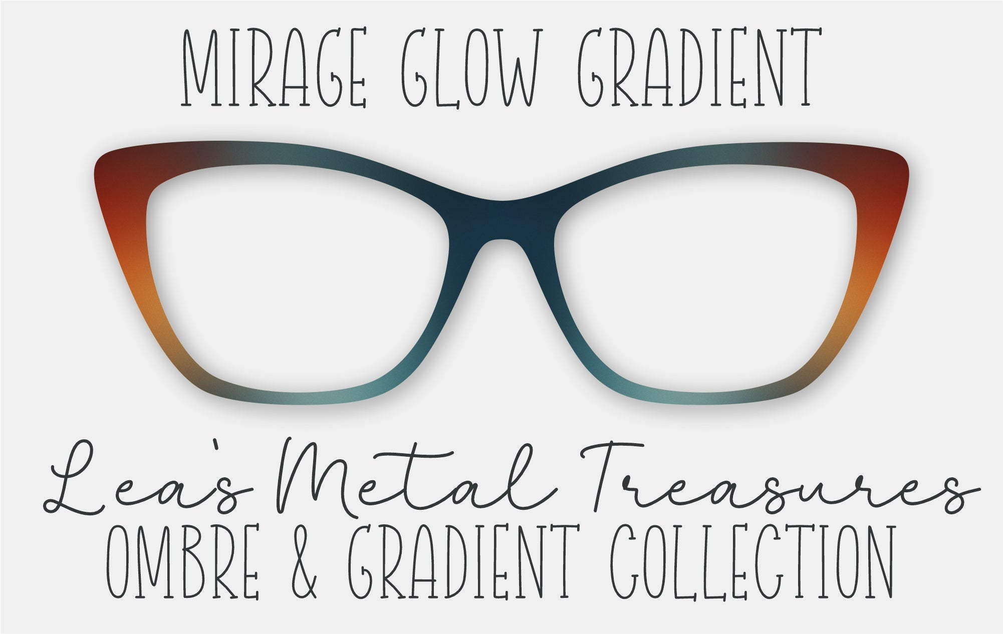 MIRAGE GLOW GRADIENT Eyewear Frame Toppers – Twinkle Twinkle Tees