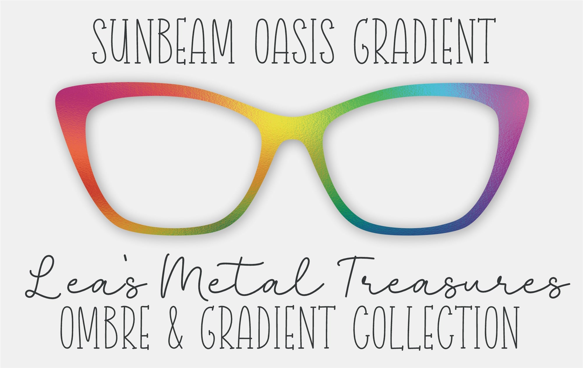 SUNBEAM OASIS GRADIENT Eyewear Frame Toppers – Twinkle Twinkle Tees